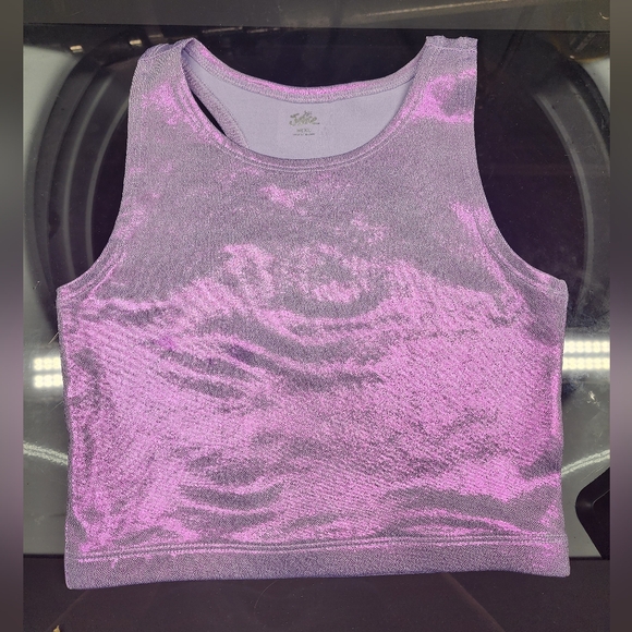 Justice | Shirts & Tops | Justice Purple Shiny Dance Top Girls | Poshmark